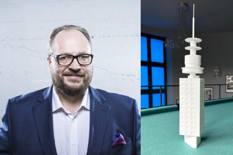 Wohnen unter dem alten Fernsehturm in Hannover: Die Idee von Oliver Blume für die Sanierung - NW IHK